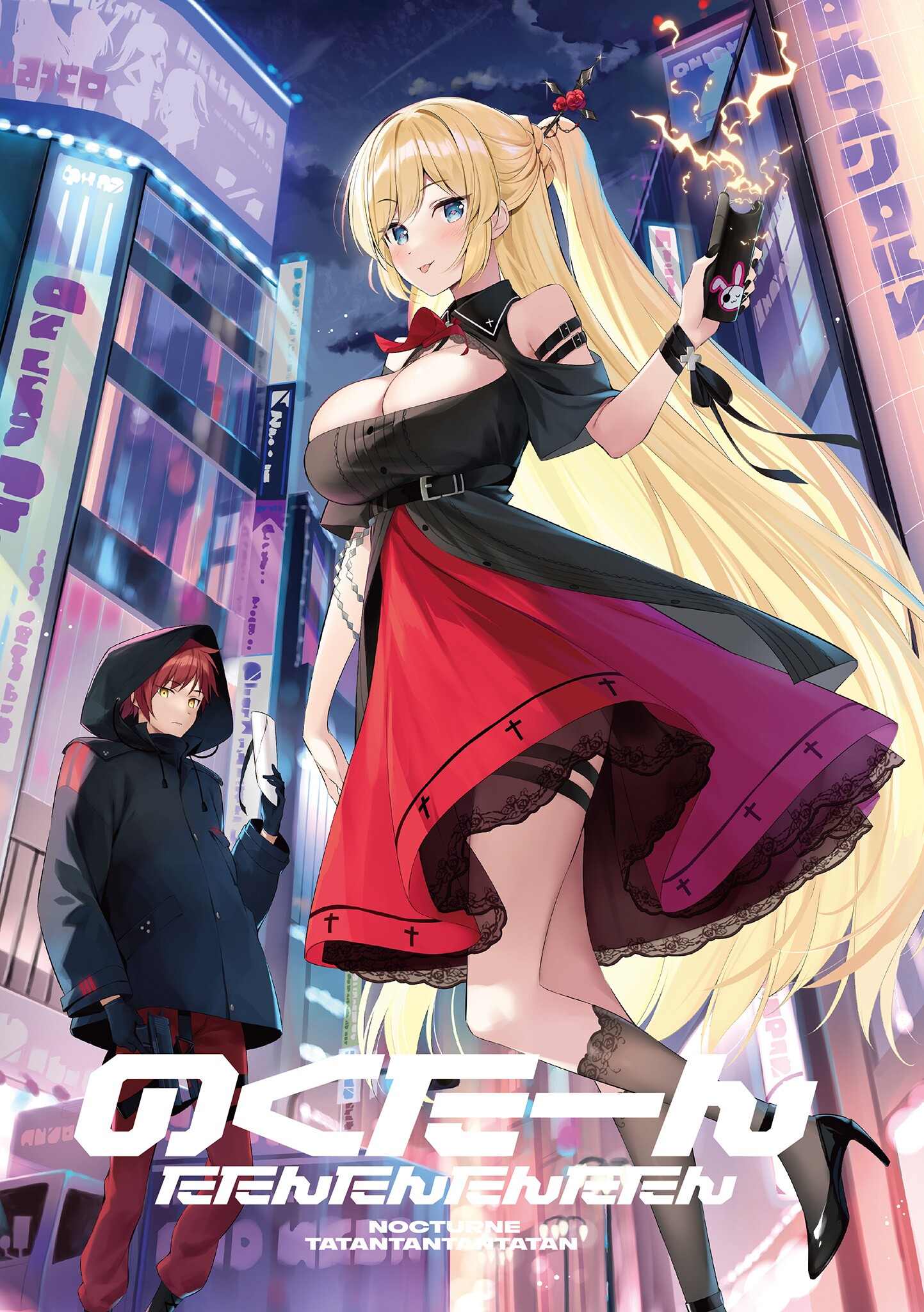 oryou dress garter gun heels no bra weapon | #1038032 | yande.re